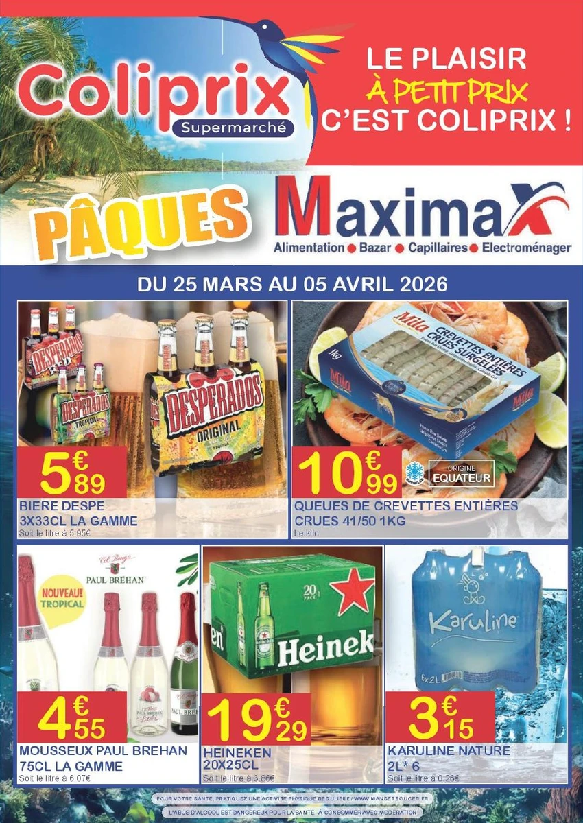 Promos Maximax du 25/03/2026 au 05/04/2026 - Les promos Maxima